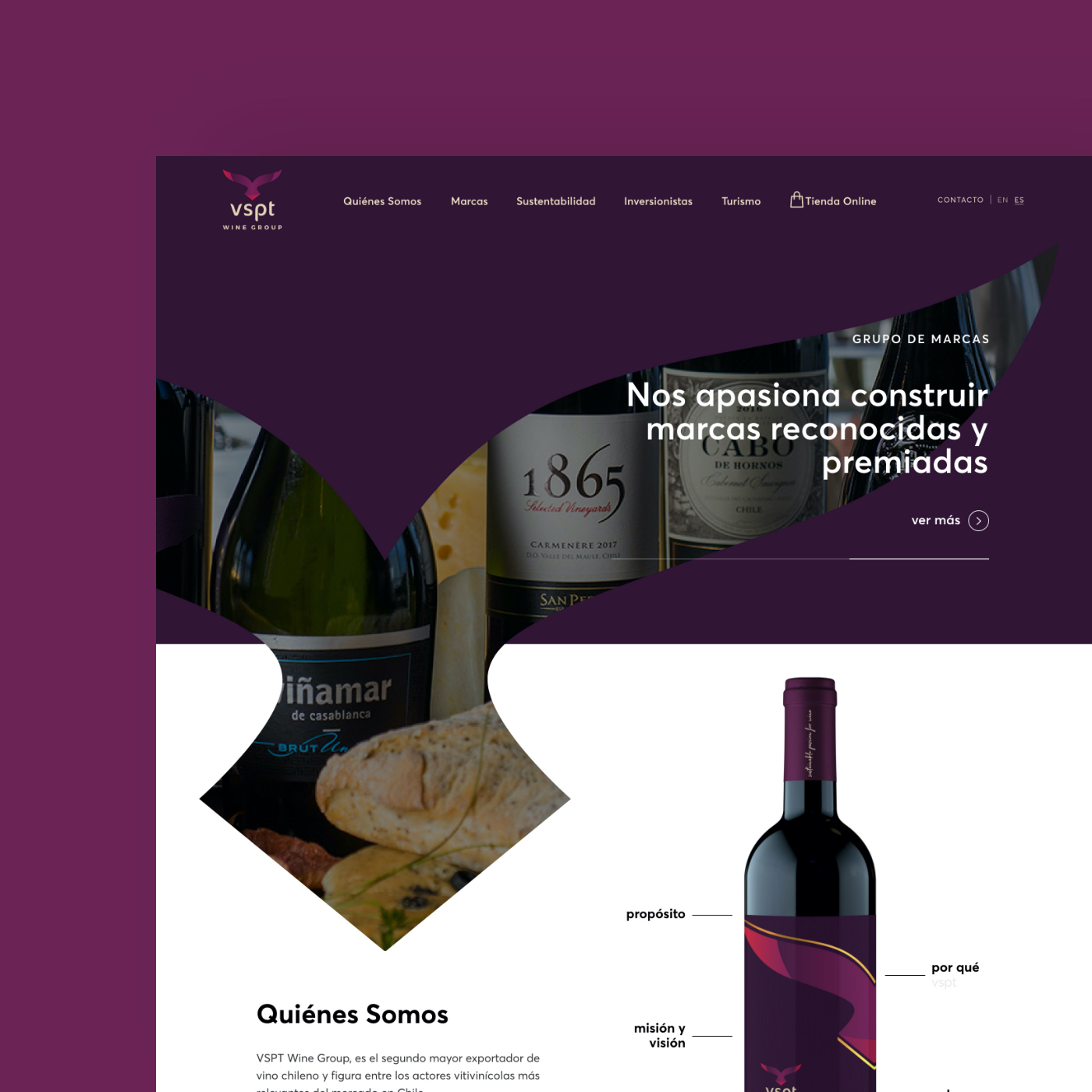 VSPT Winegroup 2021 – Portable Diseño